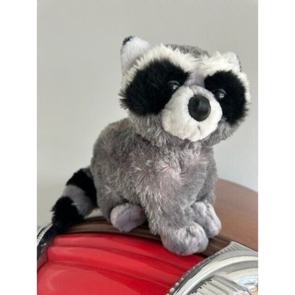 Aurora | Toys | Aurora World Gray Black White Raccoon Realistic Plush ...